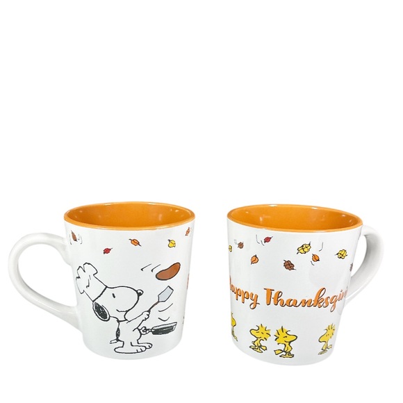 Peanuts | Dining | New Peanuts Snoopy Chef Happy Thanksgiving Mug ...